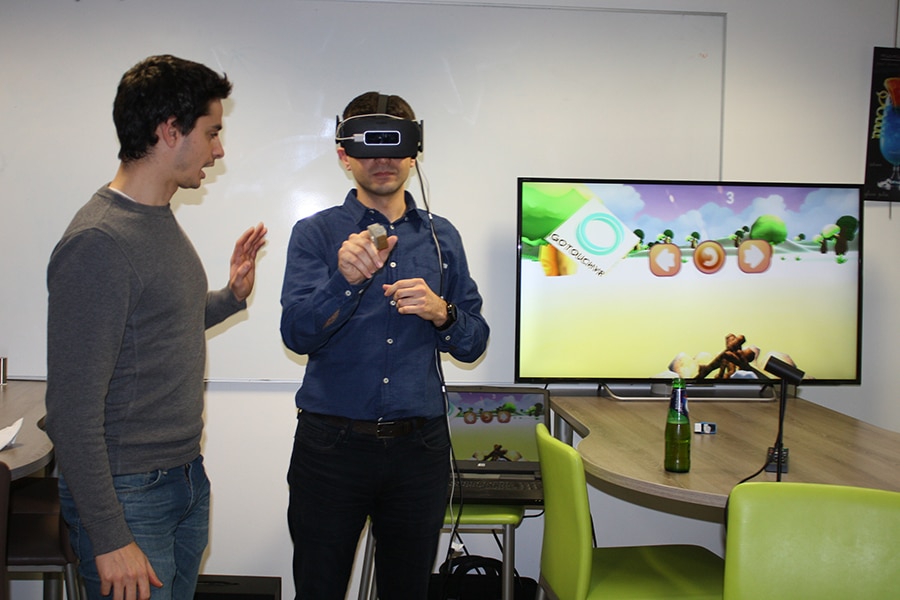 Go Touch VR et Sentio Sports Analytics font leur démo au Tarmac ...